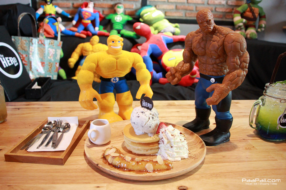พักทานของหวานกับเหล่าบรรดาซุปเปอร์ฮีโร่ที่ "The Hero Cafe" | PaaPaii.com
