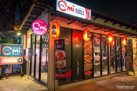 Omi Sushi&Teppan ร้านอาหารญี่ปุ่นเล็กๆ แต่รสชาติพรีเมี่ยม | PaaPaii.com