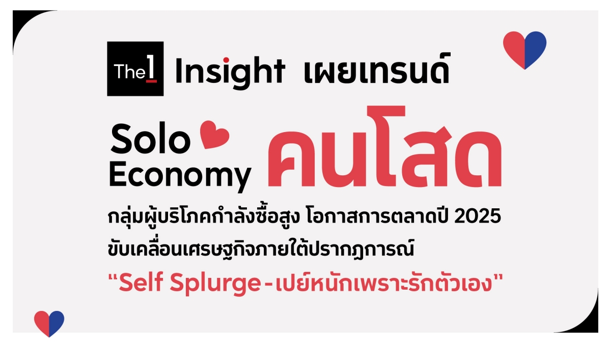 คนโสดไทยขับเคลื่อนเศรษฐกิจด้วยกำลังซื้อสูง เผย Solo Economy ครองตลาด 2 ใน 3 | PaaPaii.com